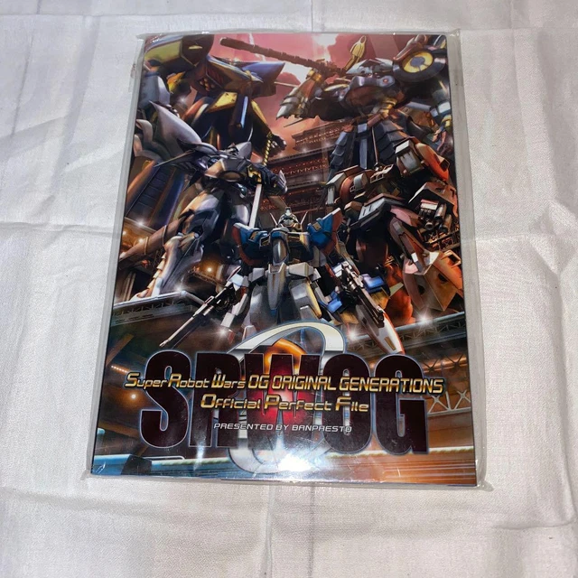 SUPER ROBOT WARS OG Original Generations Official Perfect File Art Book ...