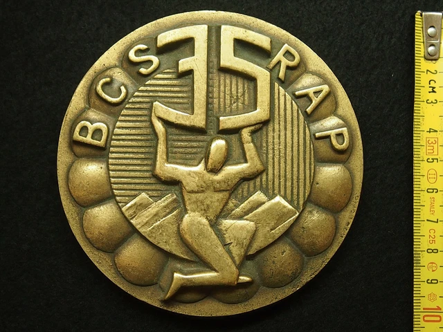 MEDAILLON BR. BCS 35 Rap Regiment Artillerie Parachutiste Batterie Commandement EUR 36,00 ...