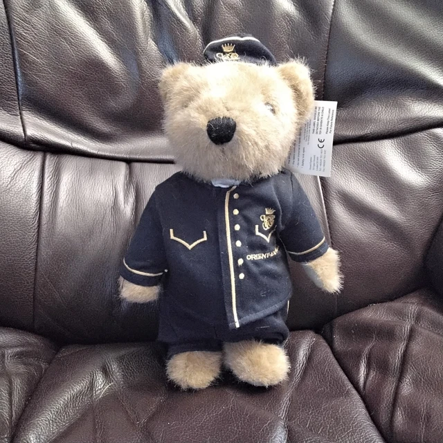 ORIENT EXPRESS COLLECTABLE Jointed Steward Teddy Bear £19.36 - PicClick UK