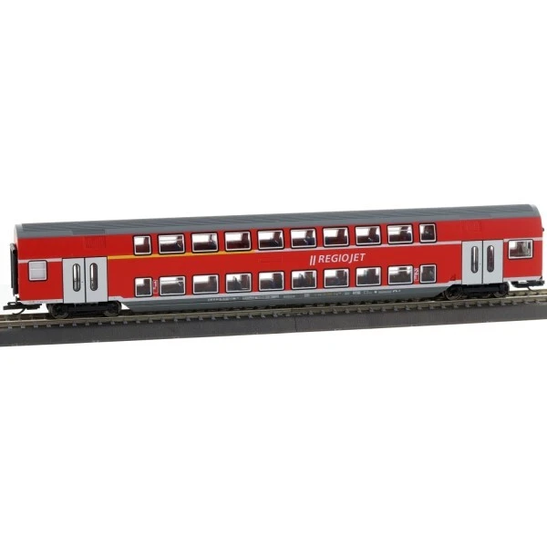 TILLIG 16796 DOPPELSTOCKWAGEN 1./2. Klasse DABz 755 der RegioJet VI TT ...