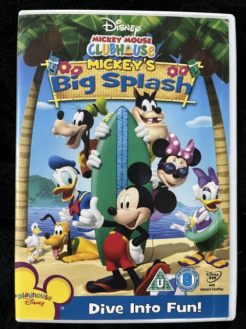 (30) MICKEY MOUSE Clubhouse - Big Splash (DVD, 2009) EUR 1,15 - PicClick IT