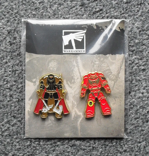 WARHAMMER-STORE ANNIVERSARY EXCLUSIVE PIN BADGES-WARHAMMER WORLD-WH40k ...