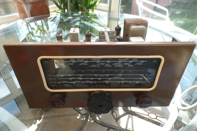 VINTAGE CHAPMAN SSE/FM VALVE TUBE TUNER AM SW MW & FM RADIO for hifi ...