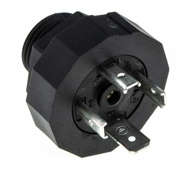 HIRSCHMANN GSP DIN-43650 A SOLENOID CONNECTOR 16A 400V 3P+E 931297001 ...