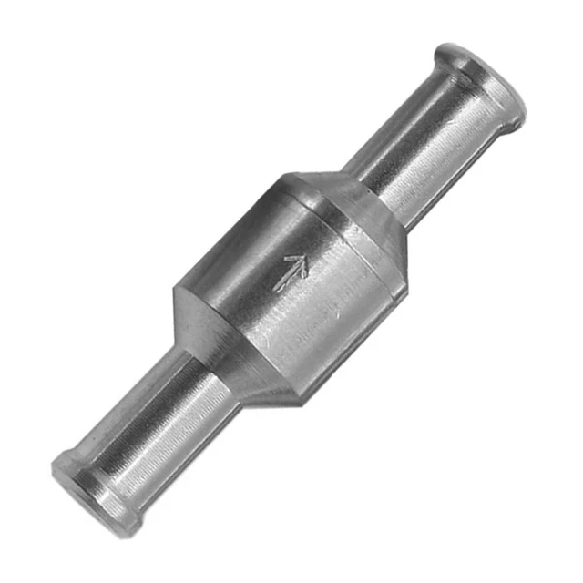 ALUMINIUM ALLOY ONE Way Fuel Non Return Check Valve Diesel for Car (8mm ...