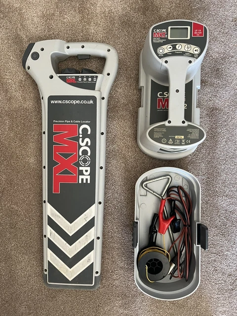 C.SCOPE MXL CABLE Avoidance Tool & MXT2 Genny - Like Radiodetection CAT ...