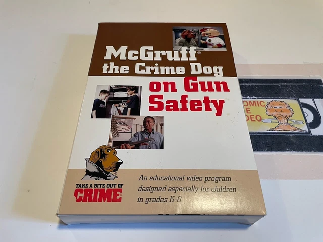 MCGRUFF THE CRIME Dog On Gun Safety VHS Super RARE Great Shape £30.27 ...