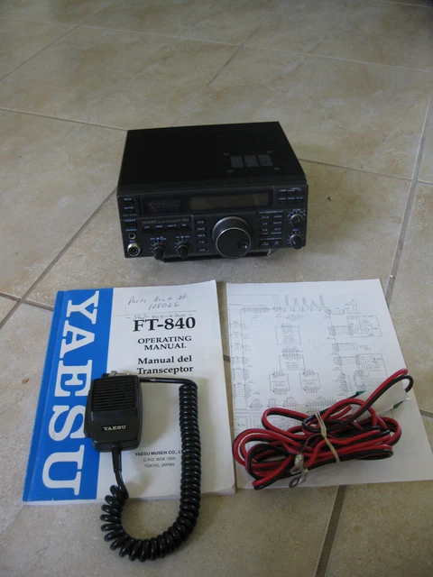 YAESU FT-840 HF Transceiver in Excellent shape and working Very Well EUR 492,28 - PicClick FR