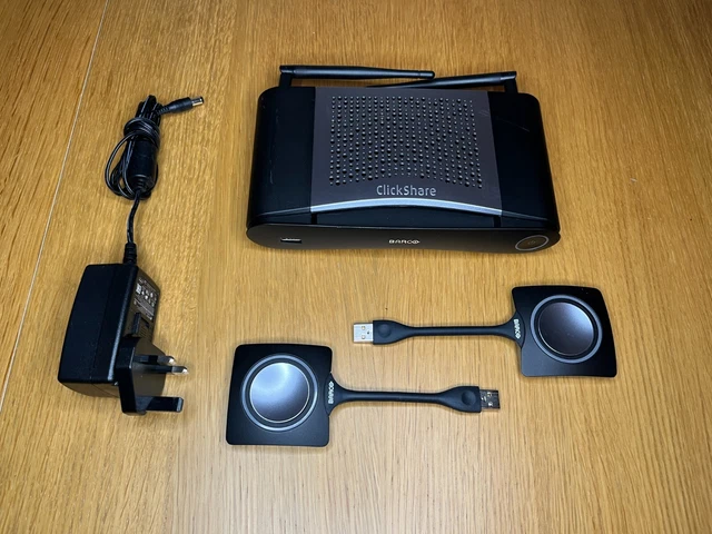 BARCO CLICKSHARE CSE-200 Wireless Presentation System With 2 Buttons ...