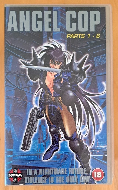 ANGEL COP VHS Manga Video Anime Double Tape Parts 1 To 6 £20.00 ...