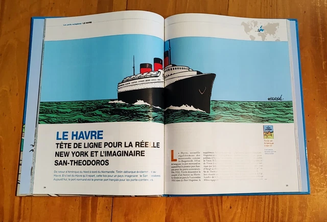 BD TINTIN A LA DECOUVERTE DES GRANDS PORTS DU MONDE- Édition Originale ...
