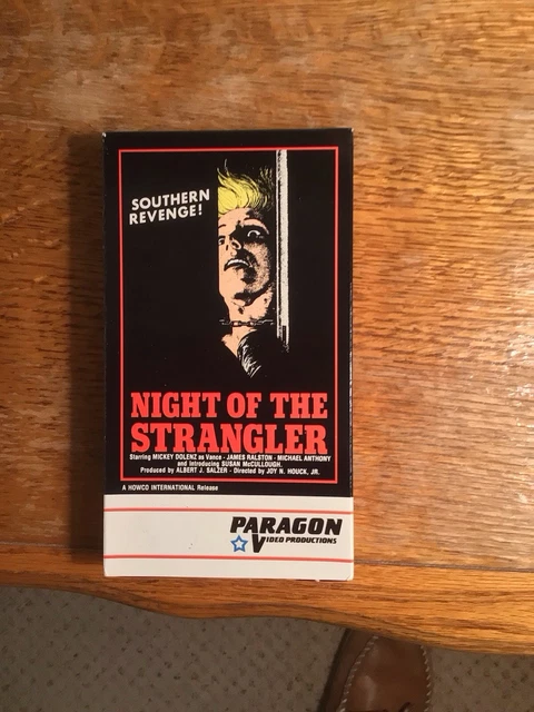 NIGHT OF THE Strangler - rare Paragon VHS - 1972 film with Mickey ...