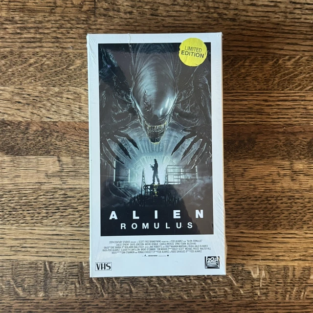 ALIEN: ROMULUS LIMITED Edition VHS 20th Century Studios 2024 FAST SHIP ...