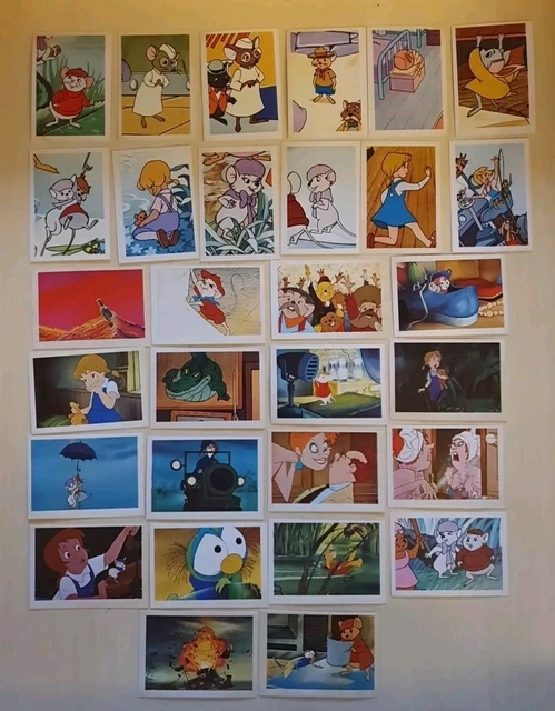 FKS WALT DISNEY'S The Rescuers Stickers 1977 - 30 Different (A) - [RU6 ...