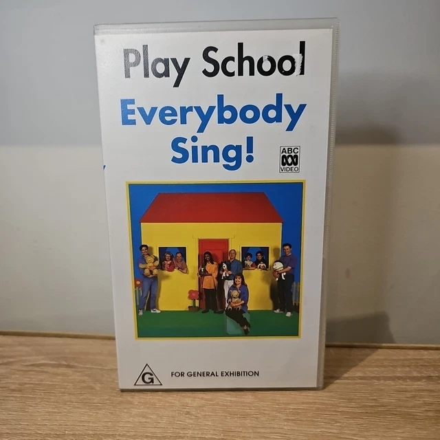 PLAY SCHOOL EVERYBODY Sing! ABC Kids VHS TESTED $16.00 - PicClick AU