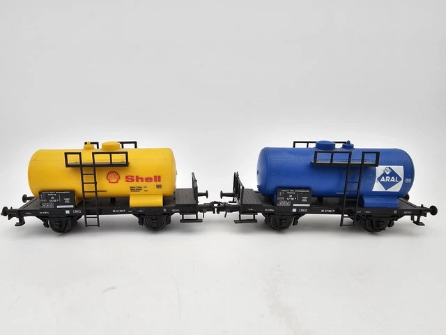 2X ROCO H0 Kesselwagen Güterwagen Shell & Aral EUR 18,90 - PicClick DE