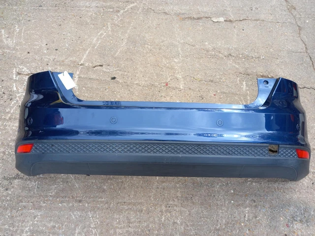 FORD FOCUS MK3 Rear Bumper Complete 1.6L Petrol Ink Blue 3411 2011 12 ...