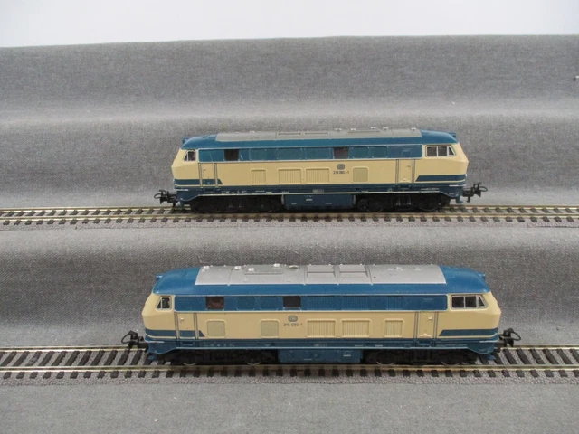 MÄRKLIN H0 DIESELLOK + Dummy BR 216 der DB Set 2-teilig Analog ohne OVP H113 EUR 68,00 - PicClick DE