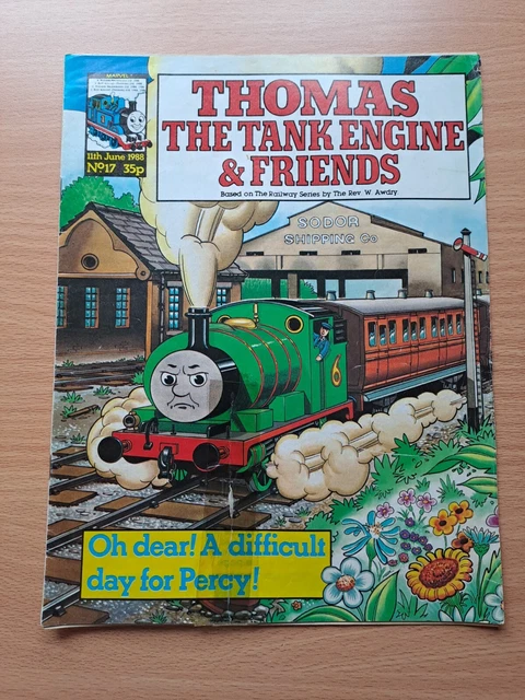 THOMAS THE TANK Engine And Friends Marvel Magazine Comic Issue No.17 ...