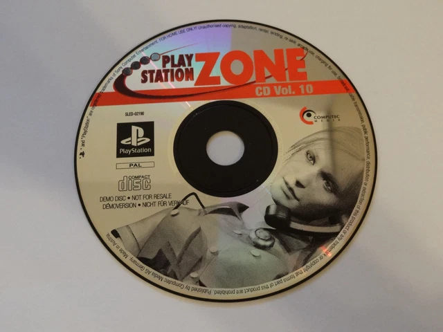 PLAYSTATION ZONE DEMO CD Vol. 10 PSX PS1 S. Hill Demo EUR 9,99 ...