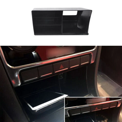 FOR VOLKSWAGEN BEETLE 2013~2019 Matte Black Middle Console Storage Box ...