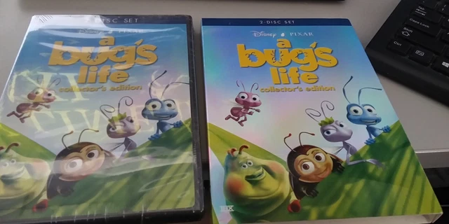 A BUGS LIFE (DVD, Disney Pixar, Collectors Edition, 1998) 2 Disc Set ...