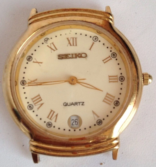 SEIKO QUARTZ JAPAN - Reloj Seiko Vintage -Seiko Watch Gold Plated ⌚⌚⌚ ...
