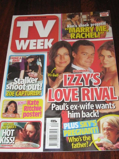 2006 TV WEEK ~John Waters~Alex O'Loughlin~Veronica Mars~Simon Baker ...