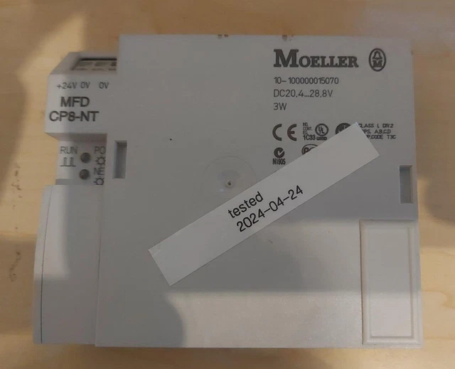 EATON, MOELLER, EASY MFD-CP8-NT, versetto 10, usato, testato, garanzia ...