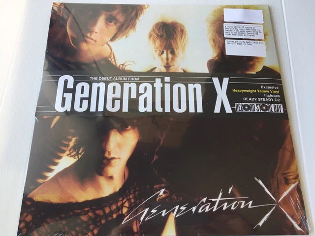 GENERATION X - Debut Album - RSD 2023 Exclusive Yellow Vinyl New Mint ...