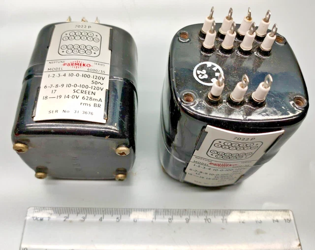 2 X PARMEKO MAINS TRANSFORMERS BOTH 14V @ 628 mA 7022P £12.00 - PicClick UK