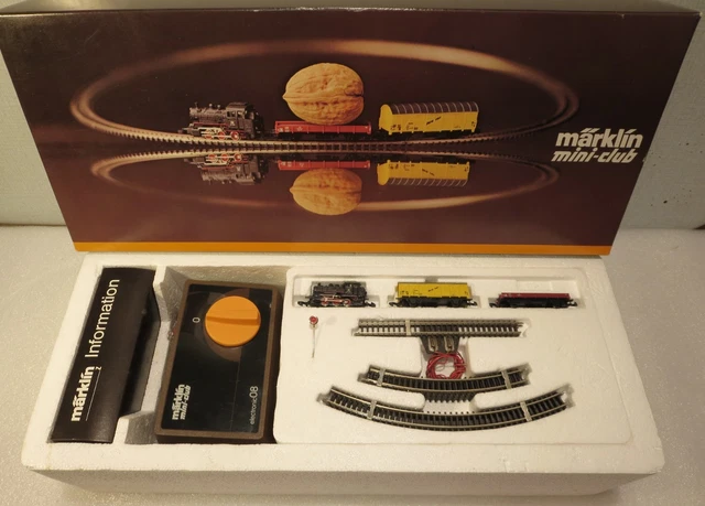 MÄRKLIN Z 8180 S Zugpackung Mini-club mit Lok 8805 BR 89 OVP TOP EUR 79 ...