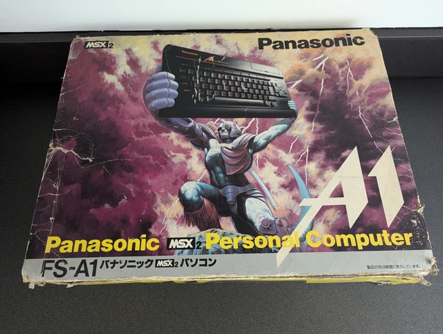 VERY RARE PANASONIC FS-A1 MSX 2 Computer boxed £199.99 - PicClick UK