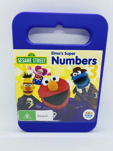 SESAME STREET ELMO'S Super Numbers DVD Region 4 PAL | Educational Kids ...