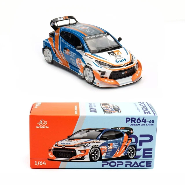 POP RACE PANDEM Rocket Bunny Toyota Gr Yaris Gulf Pr64-65 £37.90 ...