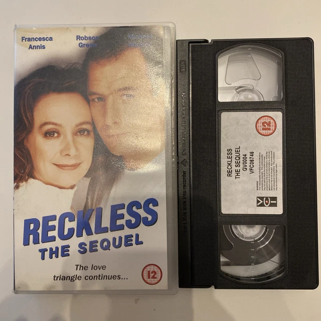 RECKLESS THE SEQUEL Vhs Video Robson Green £9.99 - PicClick UK