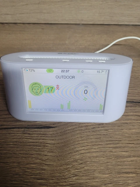 SWISS-MADE IQAIR AIRVISUAL Pro Air Quality Monitor Laser Particle ...