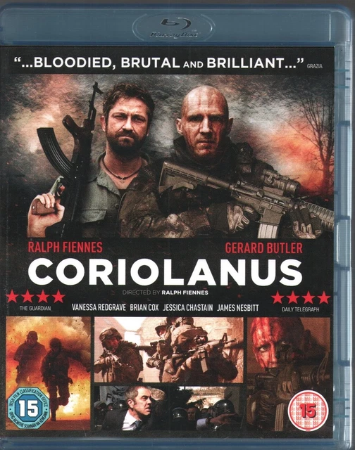 FEATURE FILM CORIOLANUS - Blu-Ray - Ralph Fiennes, Gerard Butler blu-ray UK £4.56 - PicClick UK