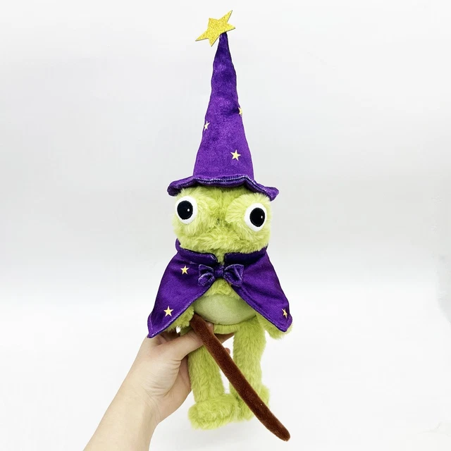 MOONLIGHT MANOR WIZARD Frog Plush - 12" Fantasy Stuffed Animal Toys ...