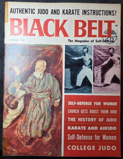 BLACK BELT SELF Defence Magazine. Rare 1962. September. Lot#10 £5.00 ...