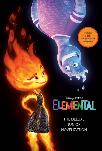 DISNEY/PIXAR ELEMENTAL: THE Deluxe Junior Novelization (Disney/Pixar Elemental) $38.79 - PicClick AU