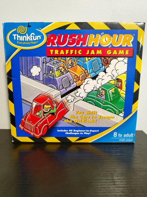RUSH HOUR TRAFFIC Jam Logic Skill Educational Game and STEM Toy Puzzle ...