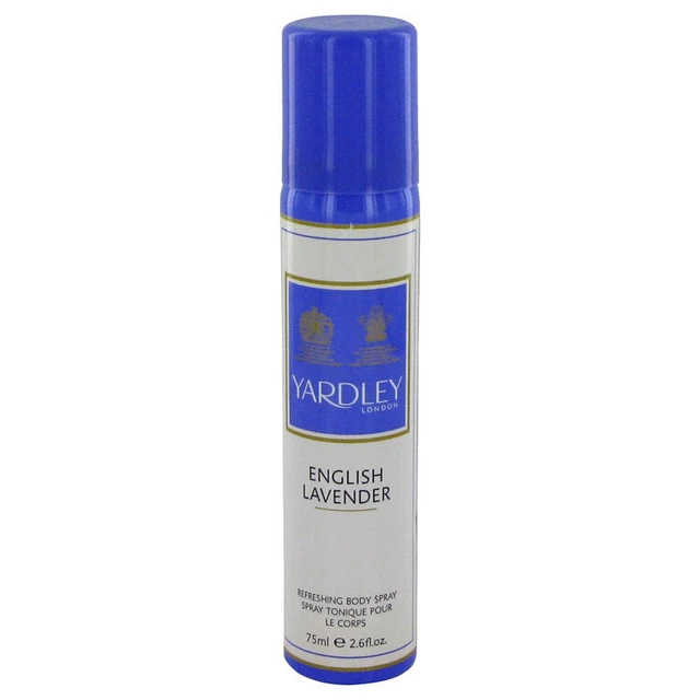 YARDLEY LONDON ENGLISH Lavender refreshing body spray 80 ml EUR 26,95 ...