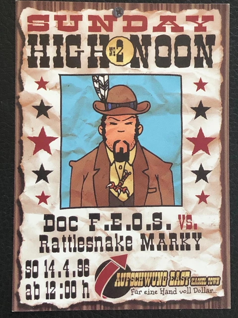 FLYER - AUFSCHWUNG Ost - Mark Spoon - Pascal F.e.o.s. - 1996 - Neu ...
