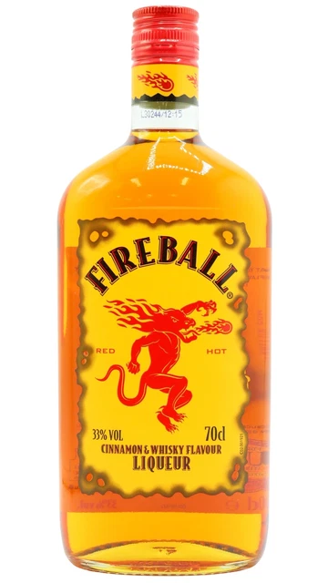 FIREBALL - CINNAMON Whisky Liqueur 70cl EUR 28,84 - PicClick FR