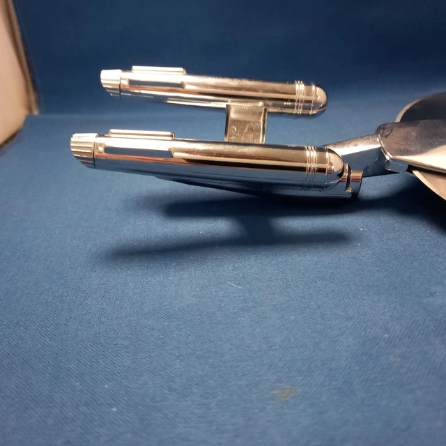 STAR TREK USS Enterprise NCC-1701 Pizza Metal Chrome Novelty Kitchen ...