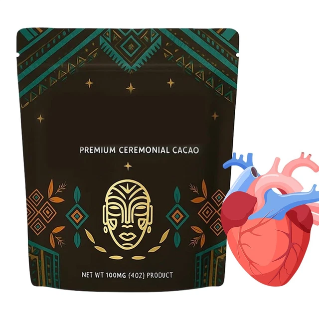 MAIA HIGH-FLAVANOL SUPER Cacao Cardiovascular Superfood 4oz. 30 ...