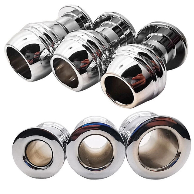 METAL-HOLLOW-BUTT-PLUG-PEEP-VAGINAL-ANAL-BUTT-PLUG-EXPANDING-ENEMA-ANUS-TOY EUR 15,43 - PicClick FR