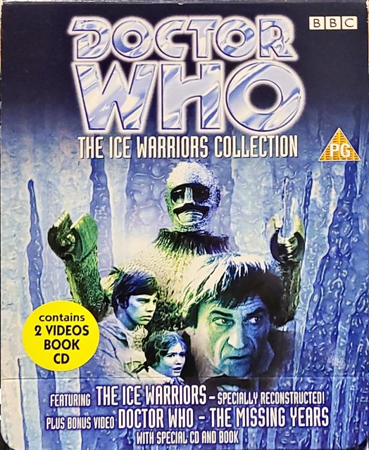 DOCTOR WHO THE Ice Warriors Collection VHS Box Set BBC Video 1998 ...