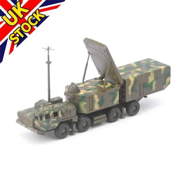 DIY PLASTIC S-300 Russian Air Defense Missile Radar Vehicle 1:72 Model ...